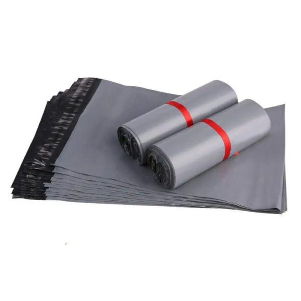Quality Luxury Poly Mailer Bag Gray Poly Shipping Mailers Matte For Clothing for sale