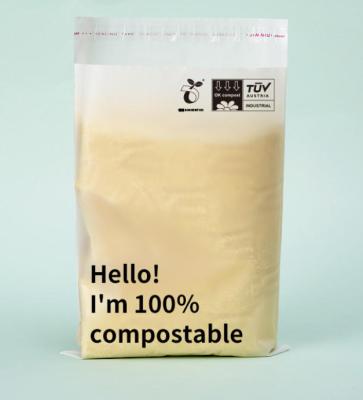 China PBAT PLA Compostable Mailing Bag Biodegradable Eco Friendly Mailers for sale