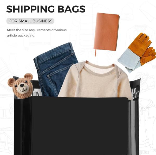 Quality Waterproof Custom Recycled Poly Mailers Tear Resistant LDPE Poly Bags Durable for sale