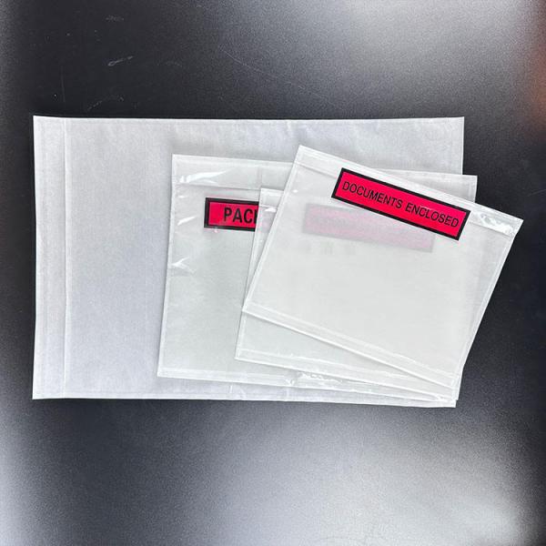 Quality Moisture Proof Packing List Envelope Dustproof Packing Slip Envelope Pouches for sale