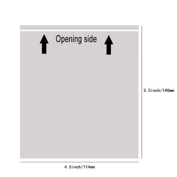 Quality A6 A5 A4 Packing List Envelope Eco Friendly Self Adhesive Invoice Pouches Made for sale
