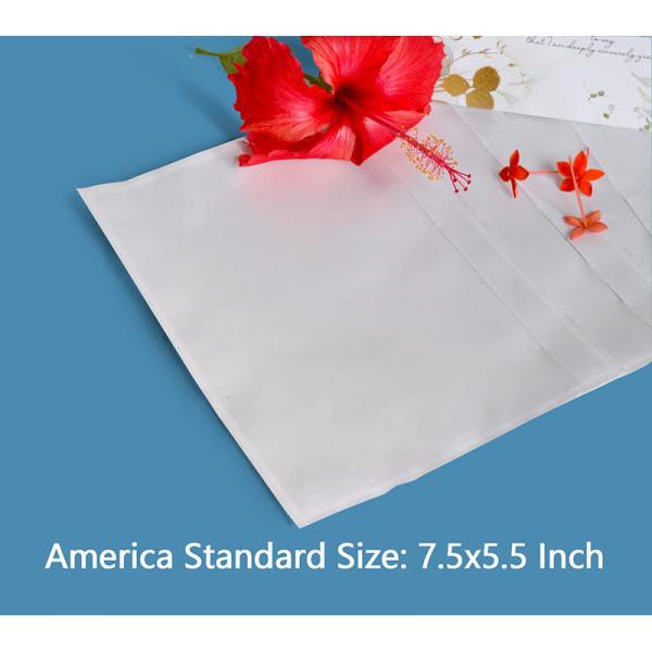 Quality A4 A5 Mailing Label Pouches Clear Self Adhesive Packing Slip Pouch For Packing for sale