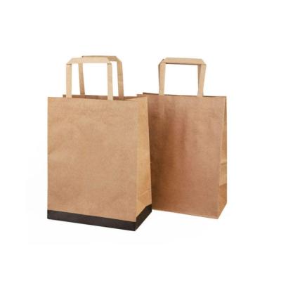 China Versatile and Durable Recyclable Kraft Paper Bag for Clothing Storage for sale