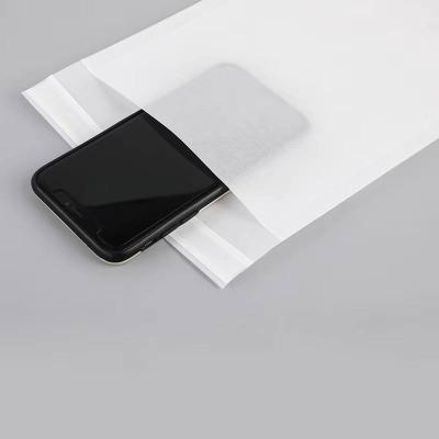 China Eco-friendly Waxed Customized Glassine Paper Bag Envelope Printed Clothing Packaging for sale
