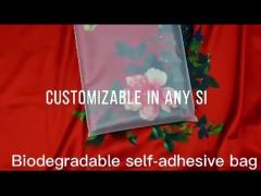 Corn Starch Biodegradable Mailer Bag Waterproof Eco Friendly Mailing Bags Customized