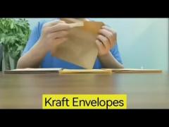 Customizable Paper Padded Mailer Shock Resistant Corrugated Paper Bag Environmentally Friendly