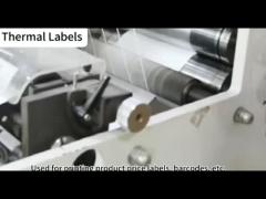 Full Color Printing Thermal Label For Barcode With Perferation Line Transfer Thermal Label