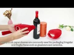Kraft Honeycomb Paper Sleeve Biodegradable Protective Cushioning Edge Protector