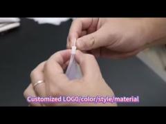 Biodegradable CPE Zipper Bag Recyclable Clothing Packaging Bags With Logo