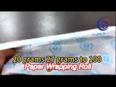 Custom Logo Printed Paper Tissue Paper For Paper Wrapping Roll Greaseproof