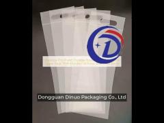 moisture-proof and durable frosted cpe resealable zipper bags with handle for food and small items