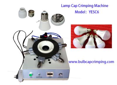 Cina Punzonatrice di piegatura del cappuccio della lampadina di E40 E14 con l'ago 4 6 8 10PIN in vendita