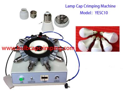 Cina Macchina di piegatura di perforazione del cappuccio della lampadina B22 con lo strumento di piegatura dell'ago 12PIN in vendita