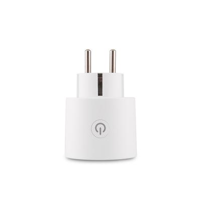 China European Standard 16A Smart Plug Wi-Fi Socket Tuya Compatible Remote Control for sale