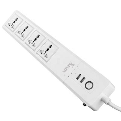 China Universal WiFi Power Strip with 4 USB Ports 1250W Surge Protection Smart Outlet for sale