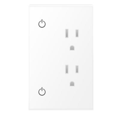 China US Wi-Fi Smart Outlet 15A 125V Compatible with Alexa and Google Home for sale