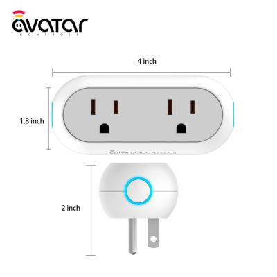 China 2 in 1 smart wifi plug with ETL certificate for sale