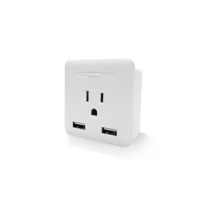 Smart Plug with Dual USB US Type