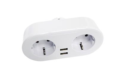 China Smart Plug 2Sockets 2USB for sale