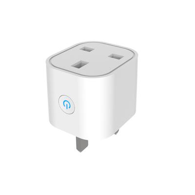 China UK Wi-Fi Smart Plug with Energy Metering 16A 230V for Home Automation for sale