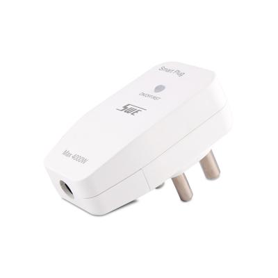 China Indian Standard 16A Smart Plug Wi-Fi Socket With Power Metering Function for sale