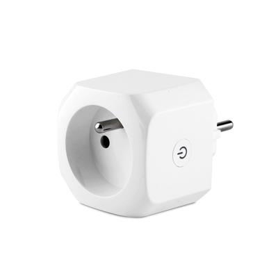 China French Standard 16A WiFi Smart Plug with Socket for sale