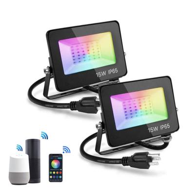 China Smart LED Floodlight RGB+Dimmable for sale