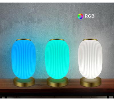 China WiFi Smart Lantern Table Lamp CR14 5W LED Dimmable Portable Rechargeable for sale