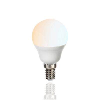 China Smart Bulb G45E27 CW 5W LED WiFi Compatible 220V 6500K for sale