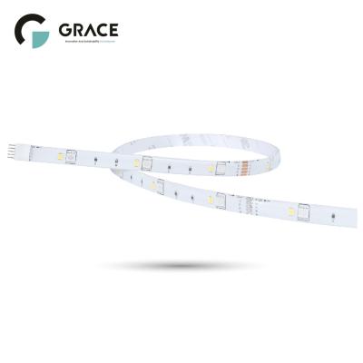 China Smart LED Strip RGB+W Wi-Fi Bluetooth 5m 12V App Controlled for sale