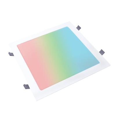China Slim RGB+CCT Dimmable Downlight 12W 120V LED Ceiling Light for sale
