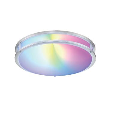 China LED Smart Wi-Fi RGB Flush Mount Ceiling Light - ETL - APP/Voice Control for sale