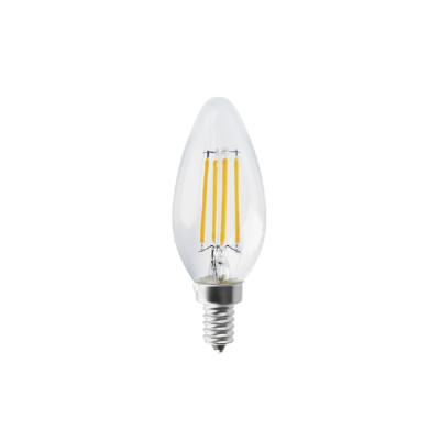 China C35 Filament LED Bulb 4.5W 2700K Warm White E14 Base for sale