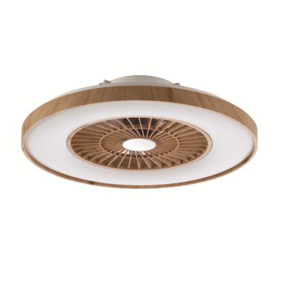 China Ceiling Fan Light 52 Inch 6 Blade LED Dimmable Remote Control Modern Design for sale