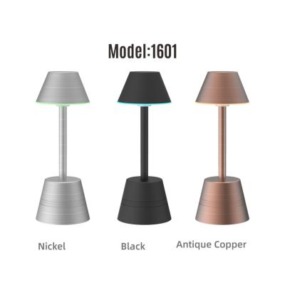 Wifi Rechargeable Table Lamp Dimmable RGBW Night Light, Waterproof for Living Rooms, Bedrooms and Outdoor
