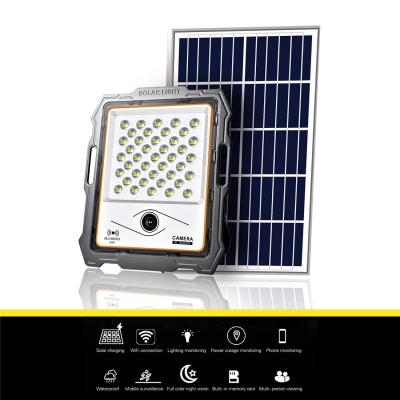 China 100W Wireless Solar Light 2MP Wi-Fi Camera for sale