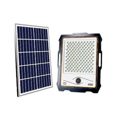 China Unistone 400W Wireless Solar Light with 2MP Wi-Fi Camera for Outdoor Security for sale