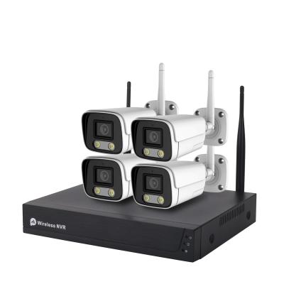 China Unistone 4CH Outdoor Wireless Wi-Fi 2MP CCTV Security Camera NVR Kit(US-WC204K01) for sale