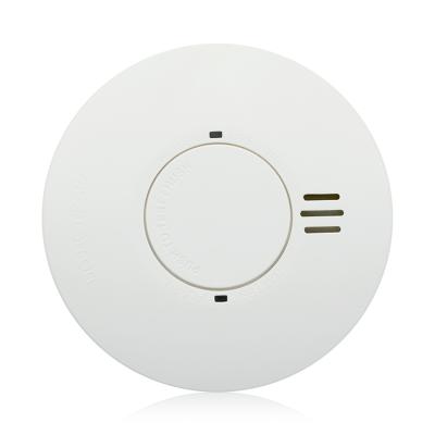 China Smart Smoke Detector SA12BIL-01 12V DC Photoelectric Sensor with LED Alarm for sale