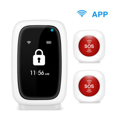China Tuya SOS Alarm System with 2 SOS Buttons(KOS-608108D) for sale