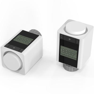 China Zigbee Heating Thermostat Radiator TRV MS-SH4 ZG Smart Temperature Control 95mm for sale