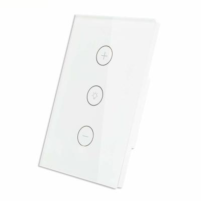China Glomarket WiFi Smart Touch Light Dimmer Switch 220V Compatible with Google Alexa Voice Control for sale