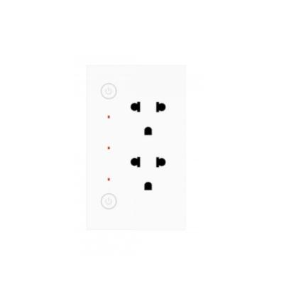 China Glomarket Oem Customized Mobile Phone Remote Timing Control Wifi Smart Surge Protector Wireless Multi Plug Socket for sale