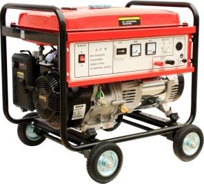 China 6KW Brushless Rare Earth Permanent Magnet Gasoline Genset for sale