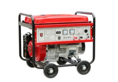 China 5KW Three Phase Recoil Start Air-cooled Portable Rare earth magnet gasoline genset for sale