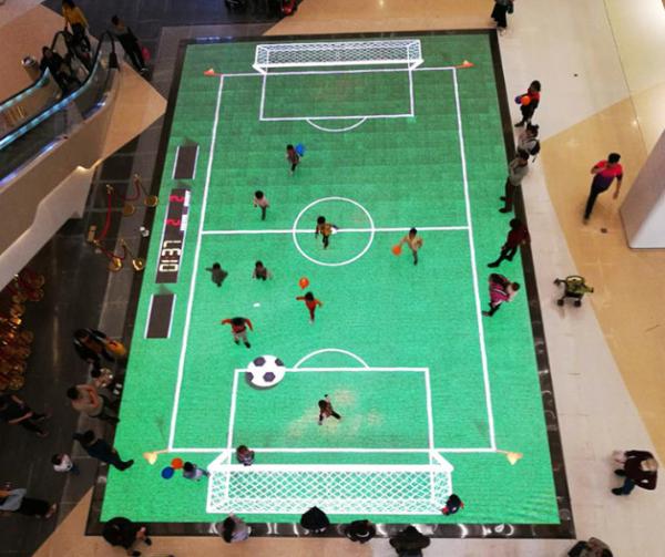 Quality Colorful Interactive LED Dance Floor Screen P3.91 For Christmas Decoration for sale