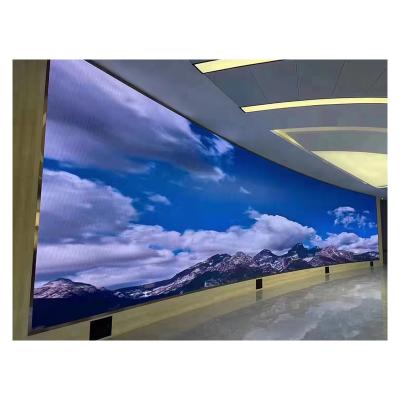 China Flexible Programmable LED Display Module , Curved LED Screen Wall P2.5 for sale