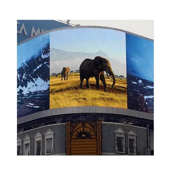 Quality High Refresh Outdoor Fixed LED Display , Commercial HD Large LED Advertising for sale