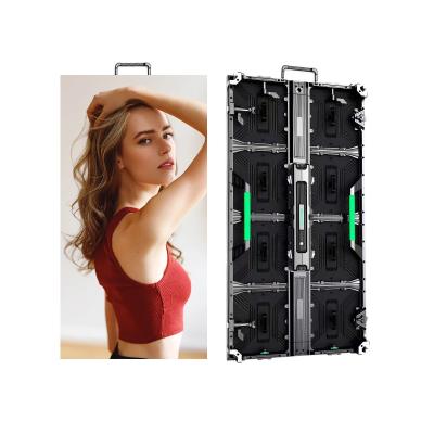 China P3.91 500*1000 500*500 LED Screen Rental with Die-casting Aluminum Cabinet and Seamless Splicing Performance Capability for sale