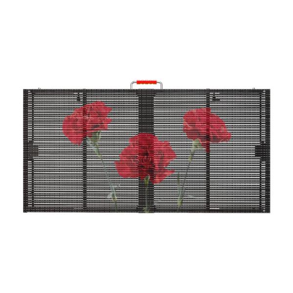 Quality High Refresh Rate Transparent Glass Display , Advertising Transparent LED Screen Video Wall for sale